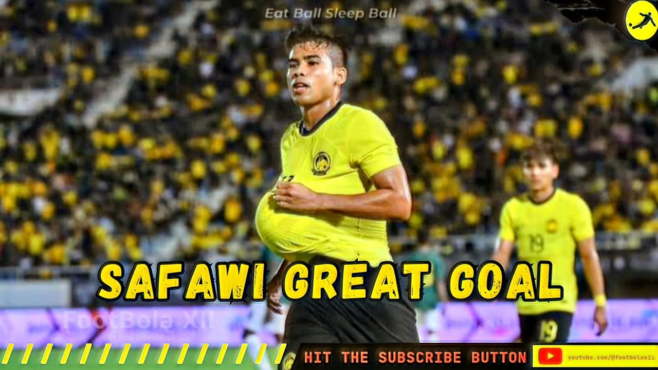 Friendly | Safawi's Great Goal vs Solomon Islands - YouTube