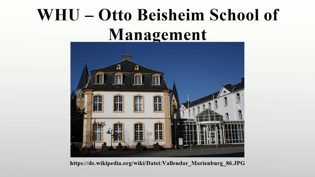 WHU – Otto Beisheim School of Management - YouTube