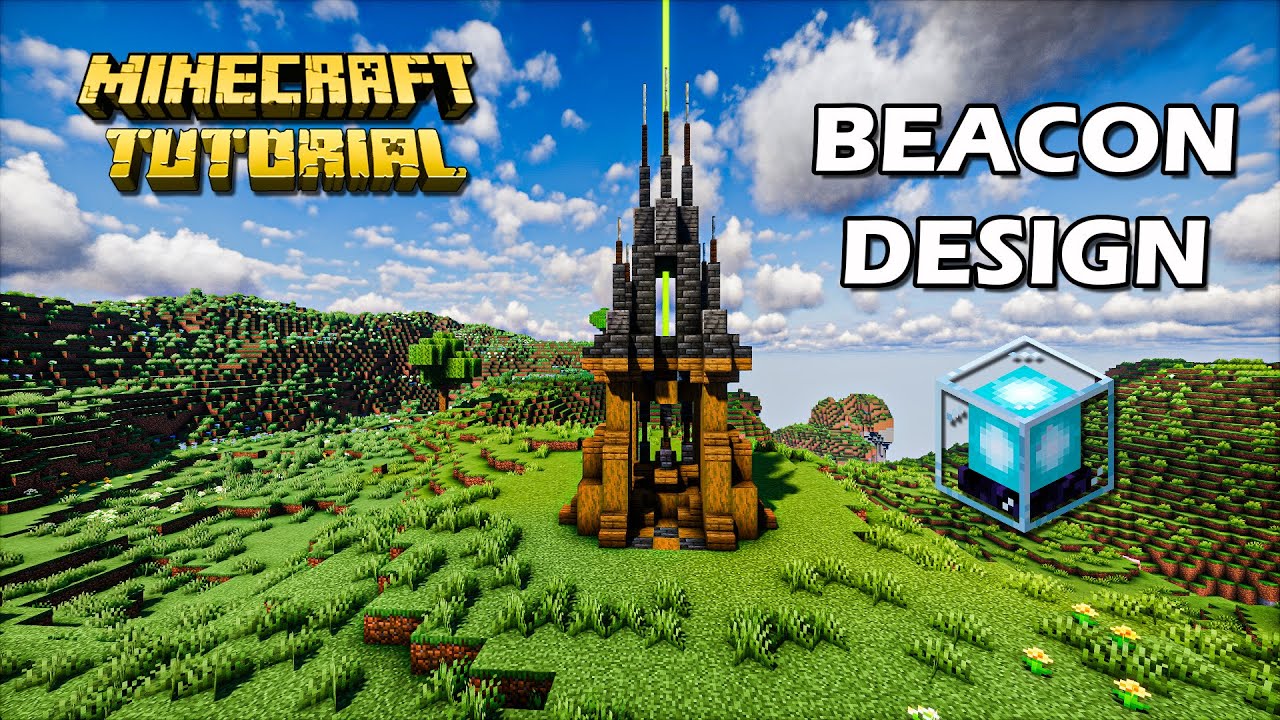 Minecraft: Beacon Design - YouTube