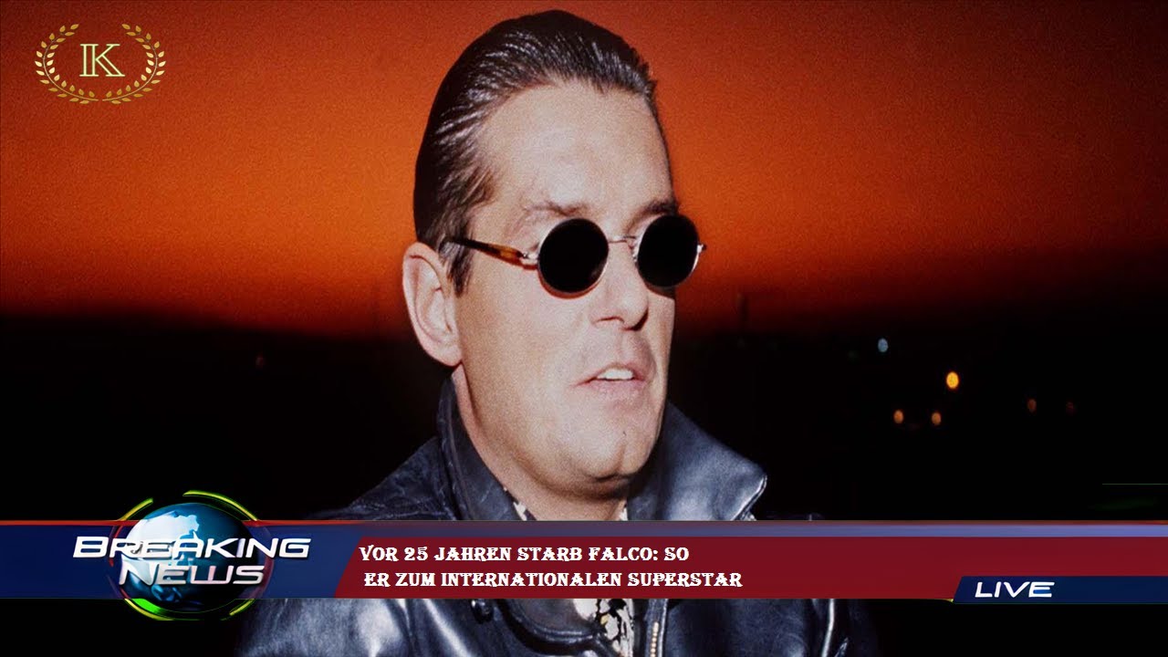 Vor 25 Jahren starb Falco: So er zum internationalen Superstar - YouTube