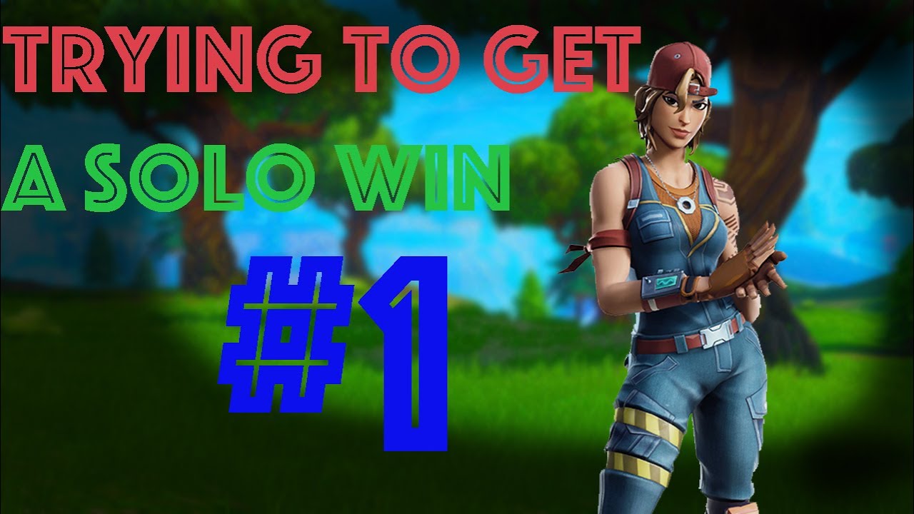 Fortnite Series : Creative God tries to get a solo win #1 - YouTube