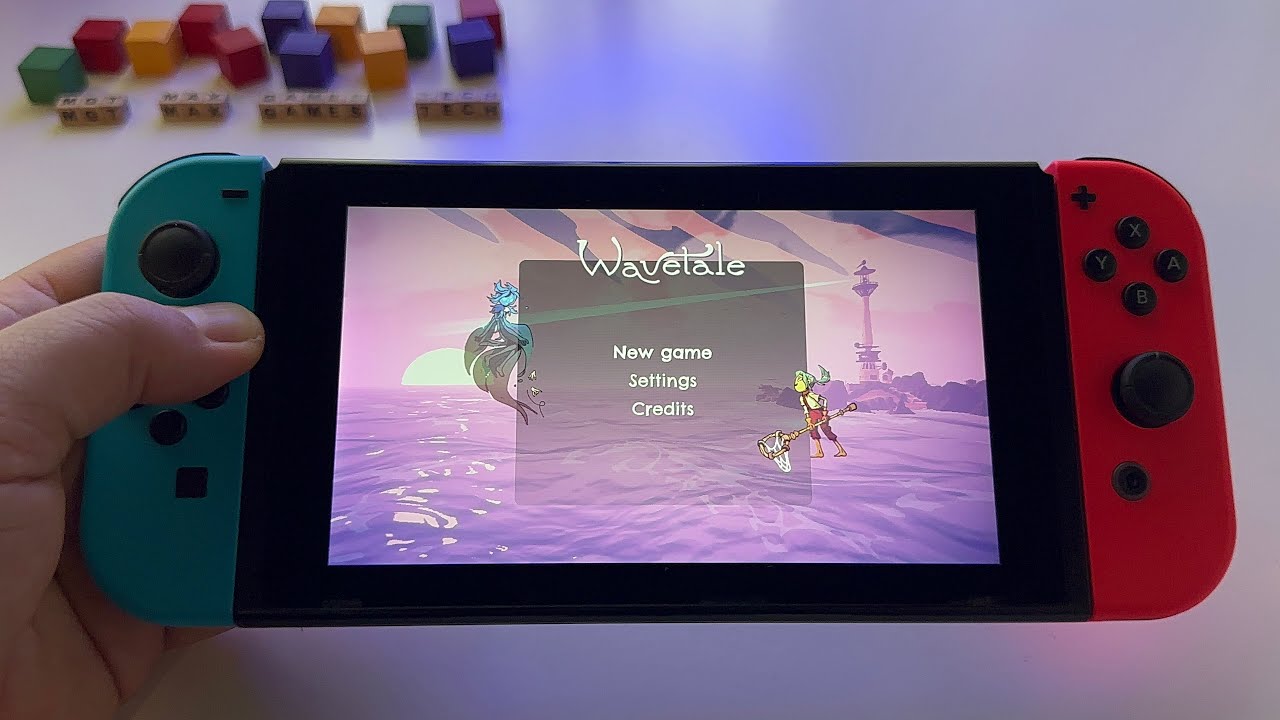 Wavetale | Nintendo Switch handheld gameplay - YouTube