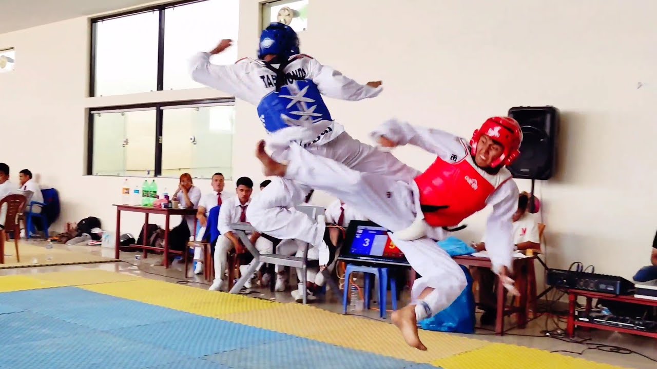 Male U-54Kg | Taekwondo Fight | Sandeep Tamang🔵 vs Sodip Tamang🔴 | Ajay Tamang Tkd - YouTube