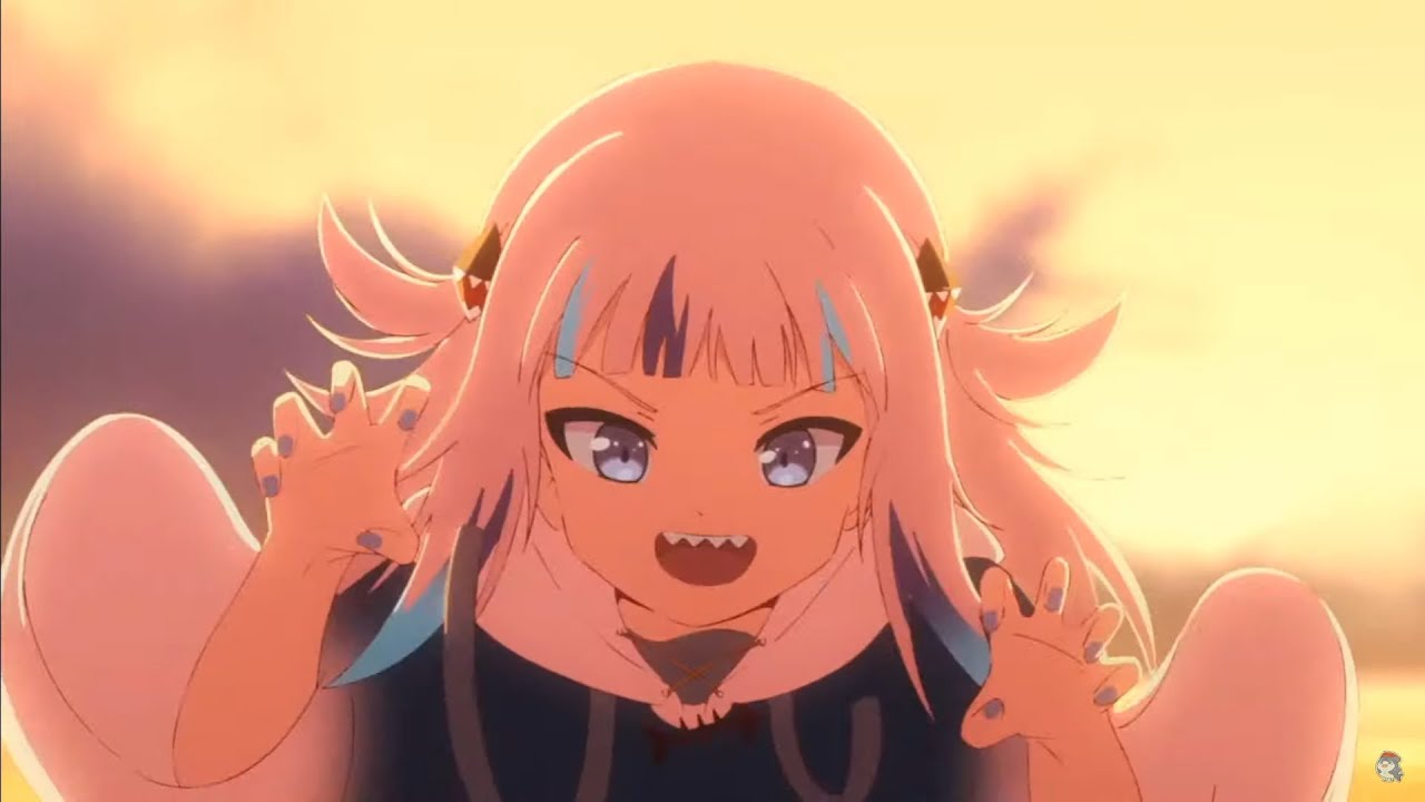 Gawr Gura new Anime OP 2023【Hololive EN Sub】 - YouTube