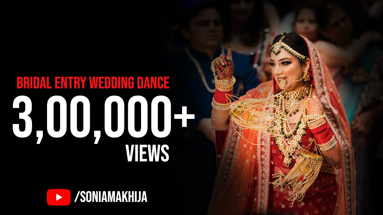 Bridal Entry Wedding Dance | Bride surprises Groom & Family with ...