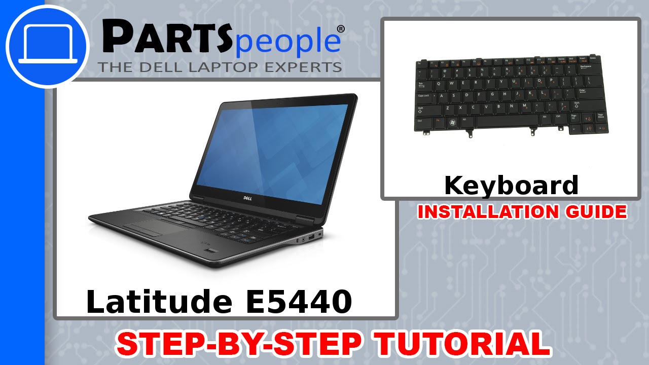 Dell Latitude E5440 Keyboard How-To Video Tutorial - YouTube
