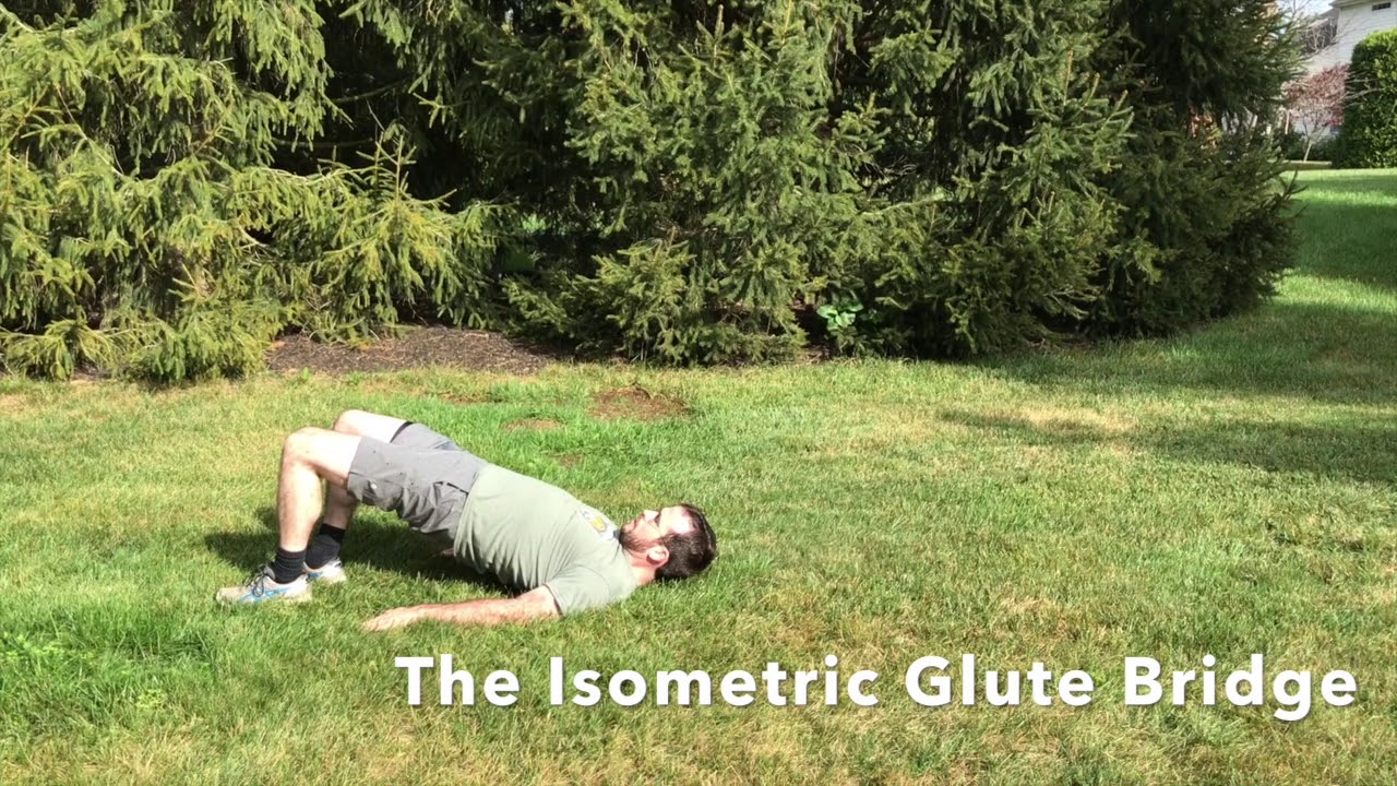 The Isometric Glute Bridge Exercise - YouTube