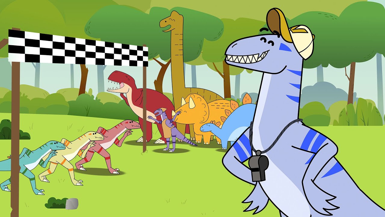 El Veloz Velociraptor | Cuentos cortos para niños - YouTube