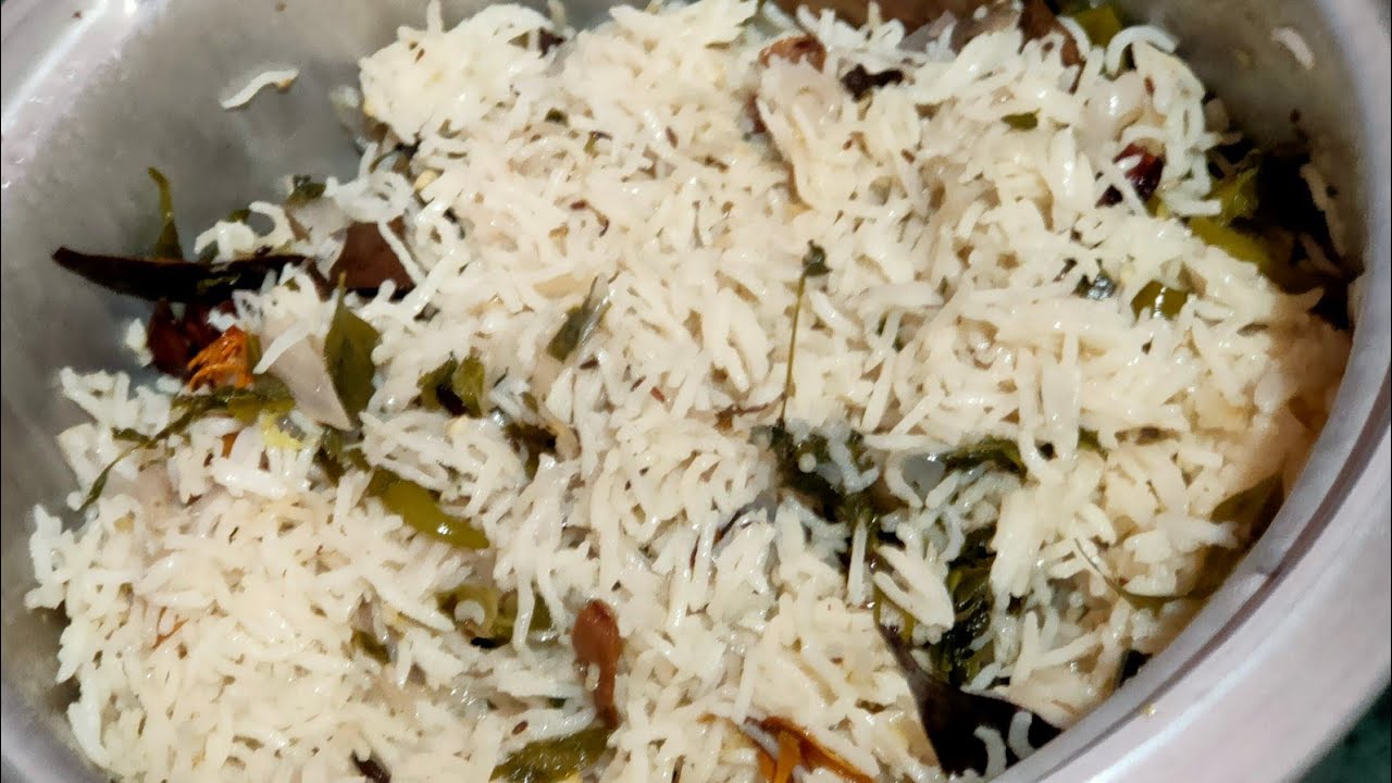 Bagara Rice / Biryani / Flavoured rice / Veg Biryani / Basmati rice ...