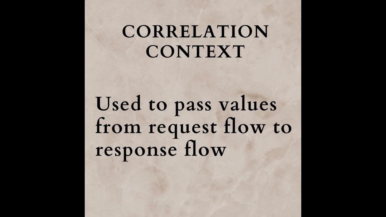 Correlation Context - YouTube