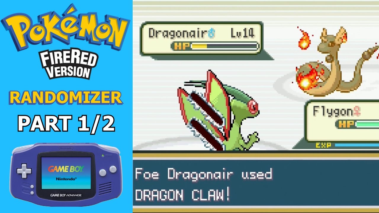 Pokémon Fire Red Randomizer // Full Game (Part 1 of 2) \\ No Commentary ...