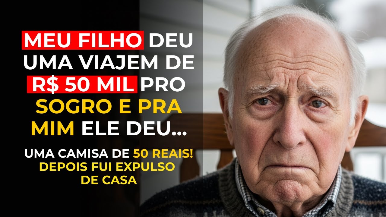 MEU FILHO DEU UMA VIAJEM DE R$ 50 MIL PRO SOGRO NO meu aniversário foi R$ 50,00... - YouTube