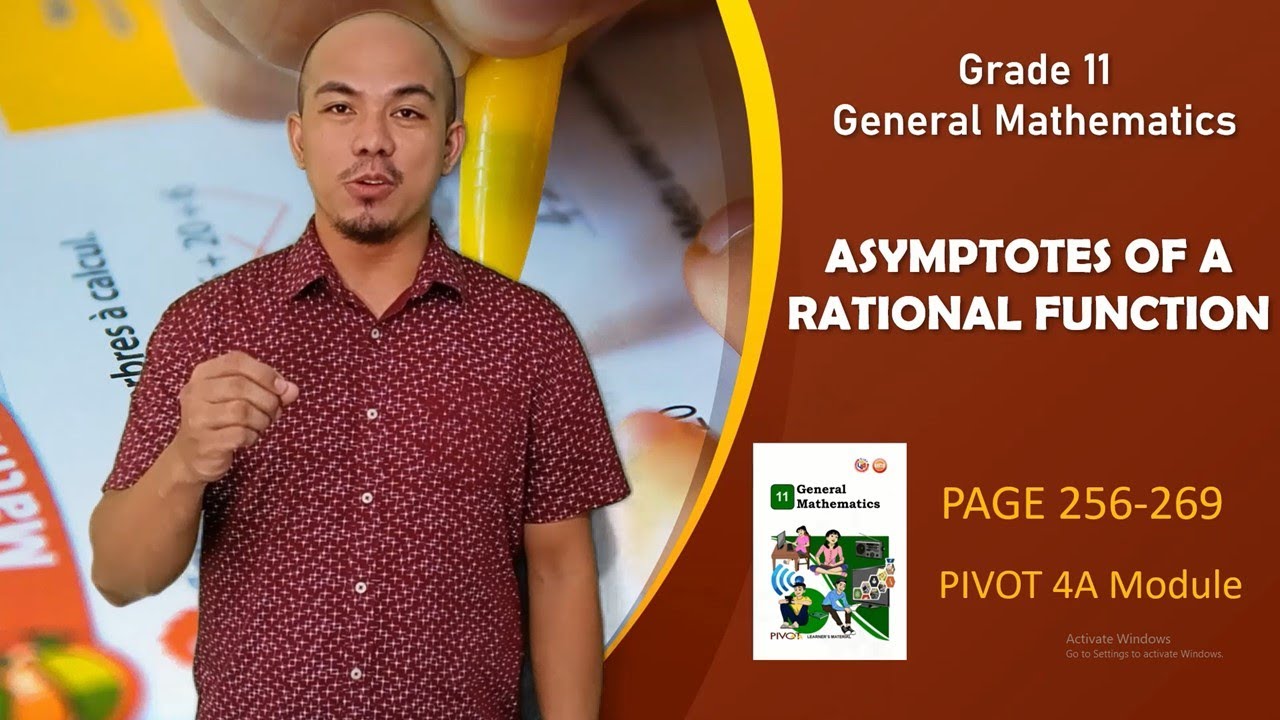 ASYMPTOTES OF A RATIONAL FUNCTION (Grade 11 General Mathematics) - YouTube