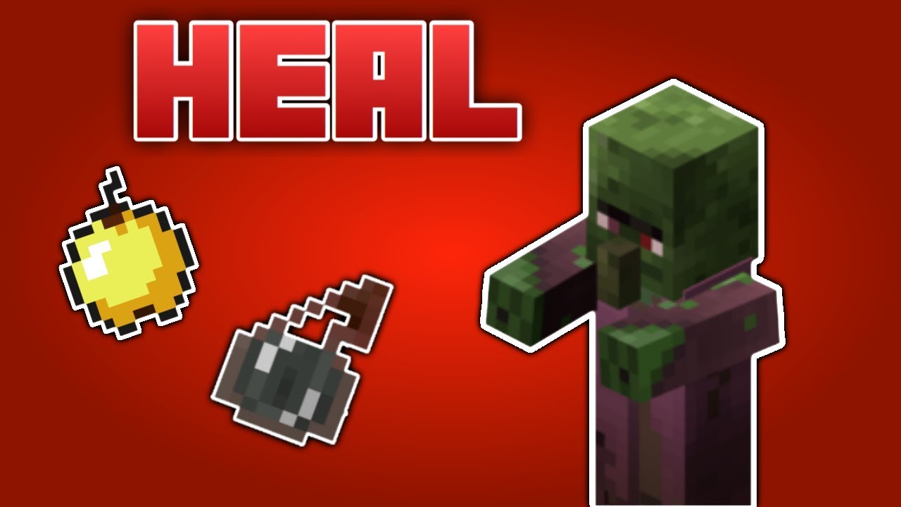 Minecraft PS4 How to heal a zombie villager - YouTube