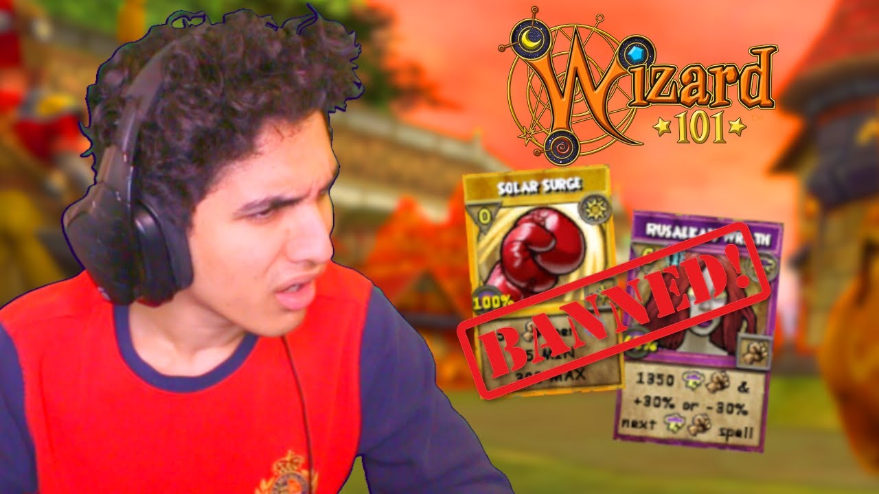 Wizard101: The Upcoming Shadow Spell Solar Surge Enchant BAN. - YouTube