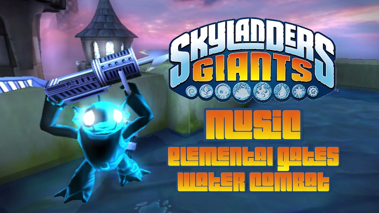 Elemental Gates - Water Combat | Skylanders Giants Music - YouTube