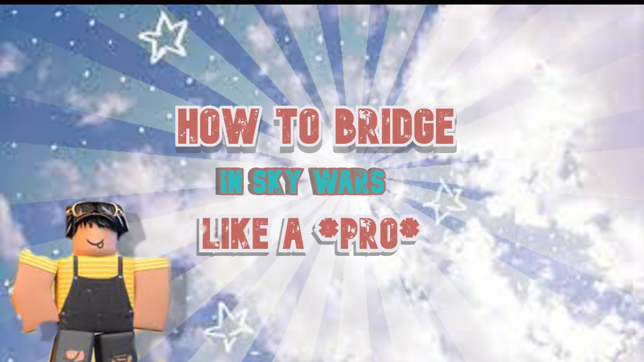 How to bridge in sky wars like a *PRO* - YouTube