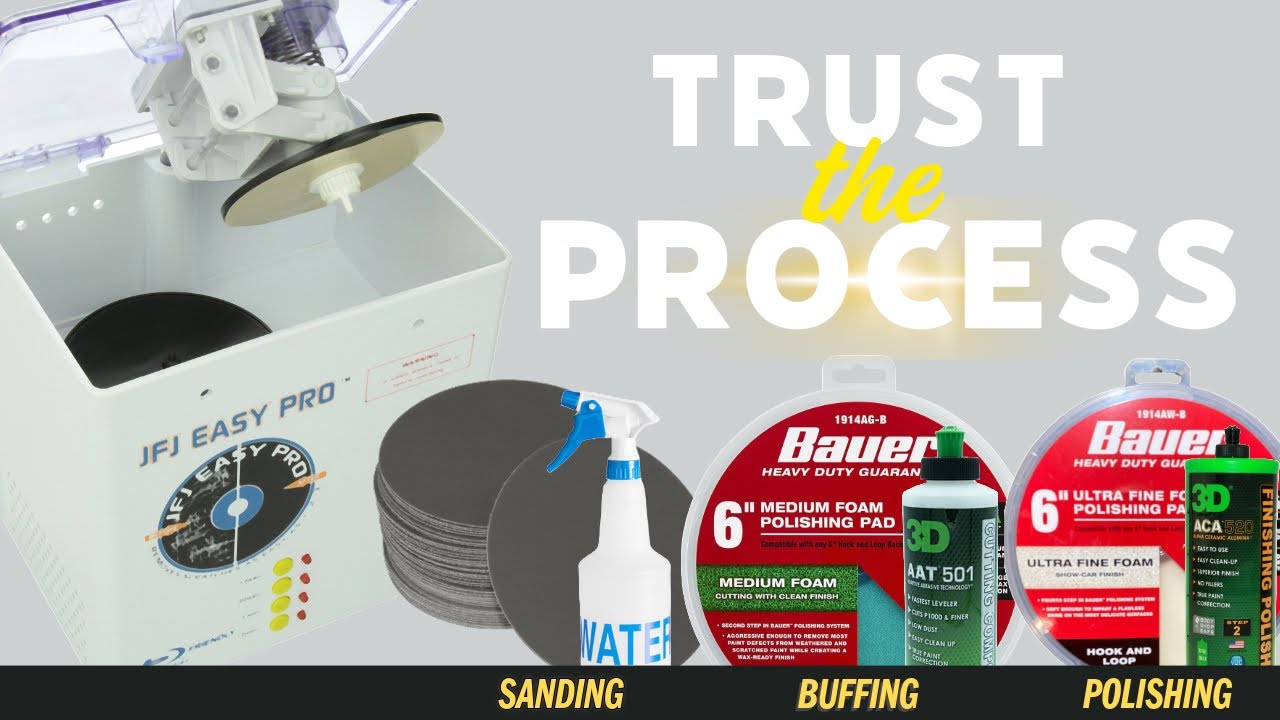 Trust the Process: Resurfacing 6 BAD and WORST Condition Discs w/ the ...