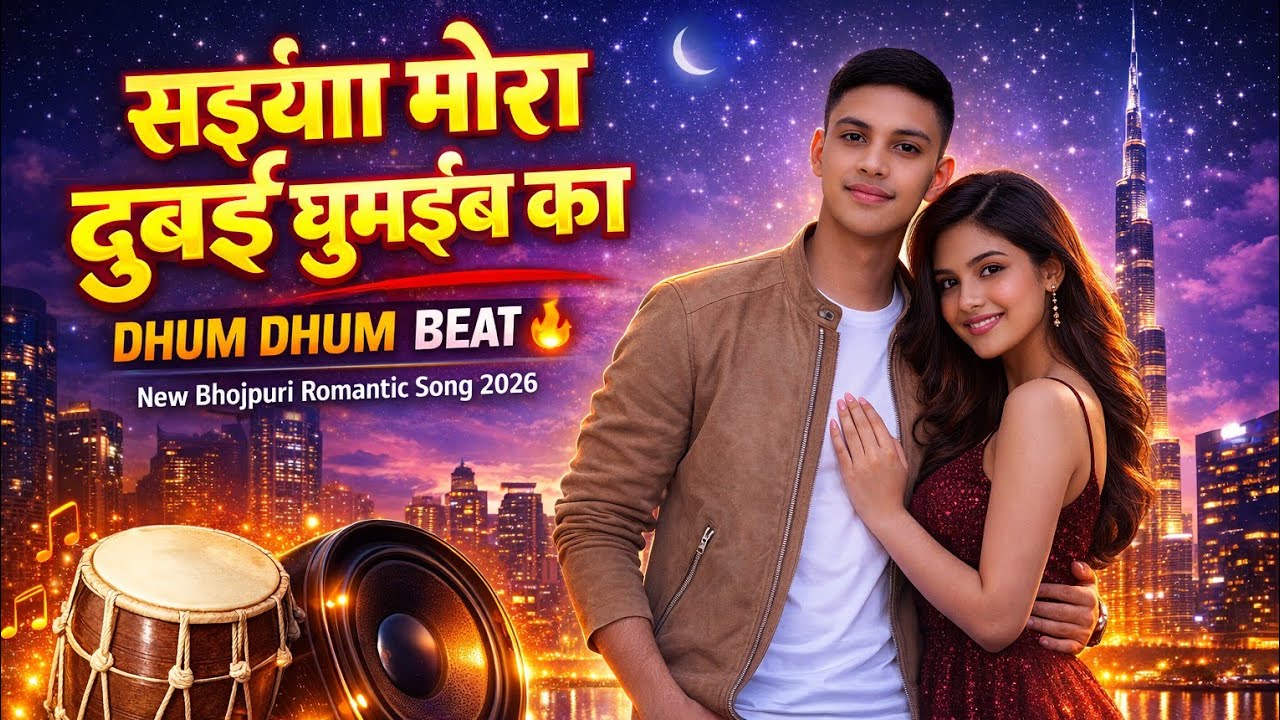 सइयां मोरा दुबई घुमइब का | DHUM DHUM Beat | New Bhojpuri Romantic Song ...