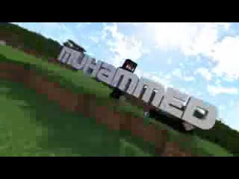 Minecraft intro Muhammed adlı (intro#5)
