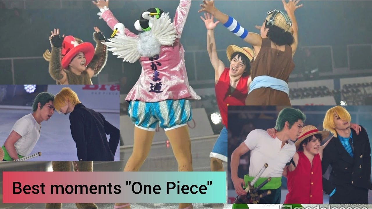 The best moments of the "One Piece on Ice" show in Yokohama. - YouTube