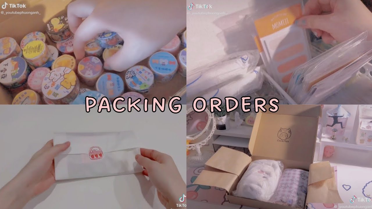💓 Packing Orders With Vietnamese Tik Tok Compilation 💓 - YouTube