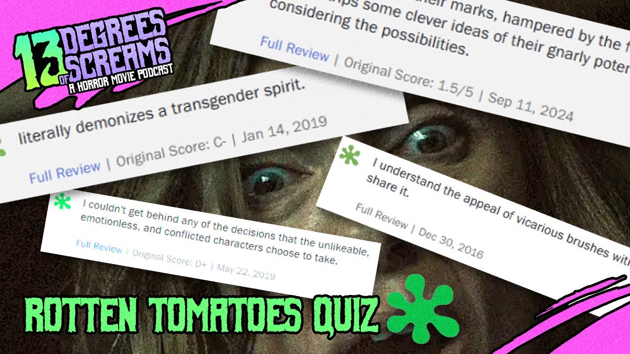 Rotten Tomatoes Review Game! - YouTube