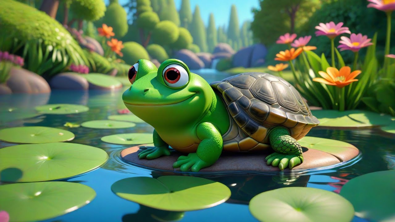 Froggy Jump Jump — Pond Fun Song! | Fun Frog Nursery Rhyme for Kids ...