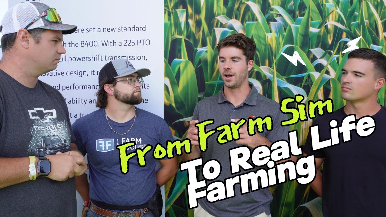 From Farm Sim To Real Life Farming Meet The Hilbert Brothers - YouTube