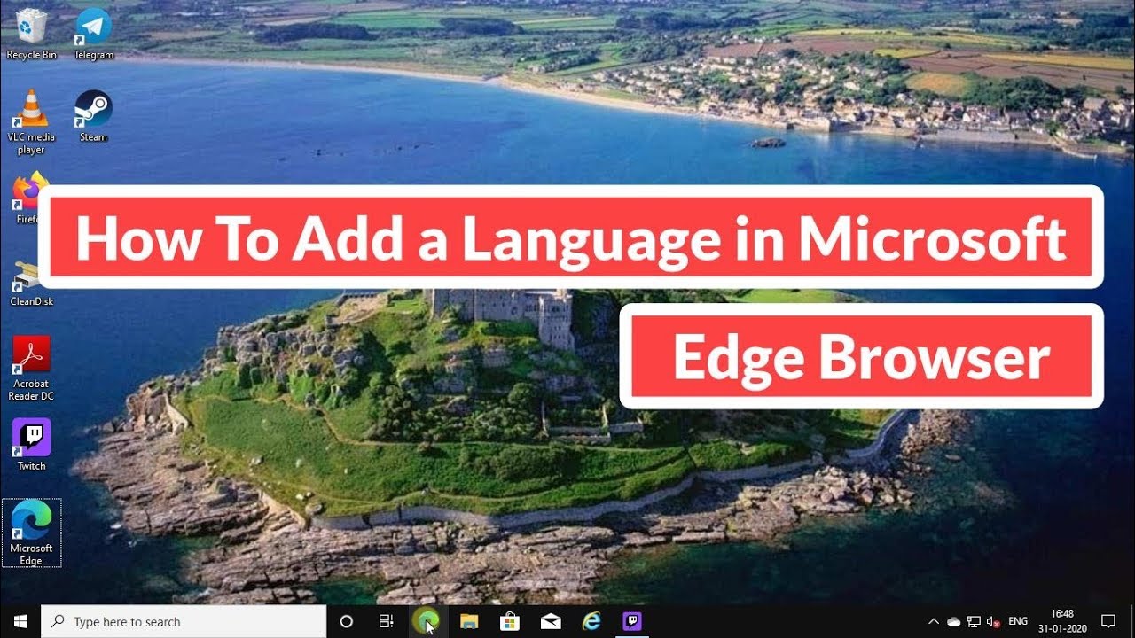 How To Add a Language in Microsoft Edge Browser [Tutorial] - YouTube