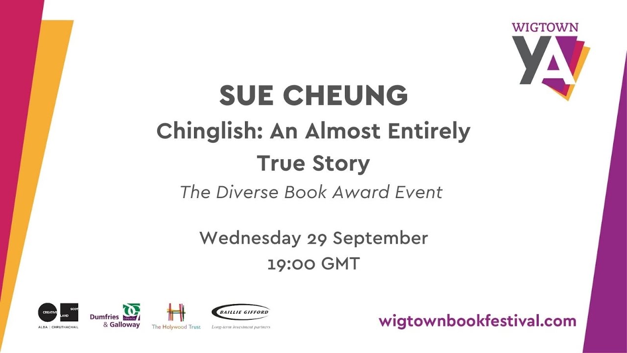 Sue Cheung || Chinglish - The Diverse Book Award Event - YouTube