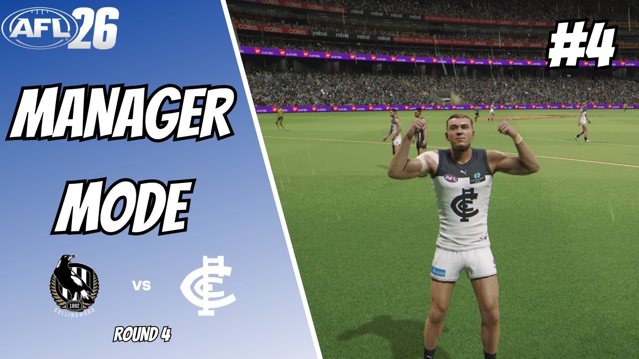 AFL 26 Management Mode Episode 4: Biggest Rivalry game in the AFL ...