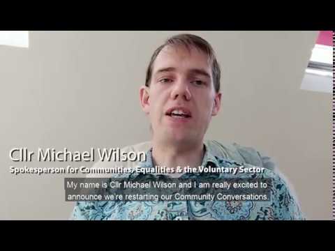 Cllr Michael Wilson announces trial virtual Community Conversation ...