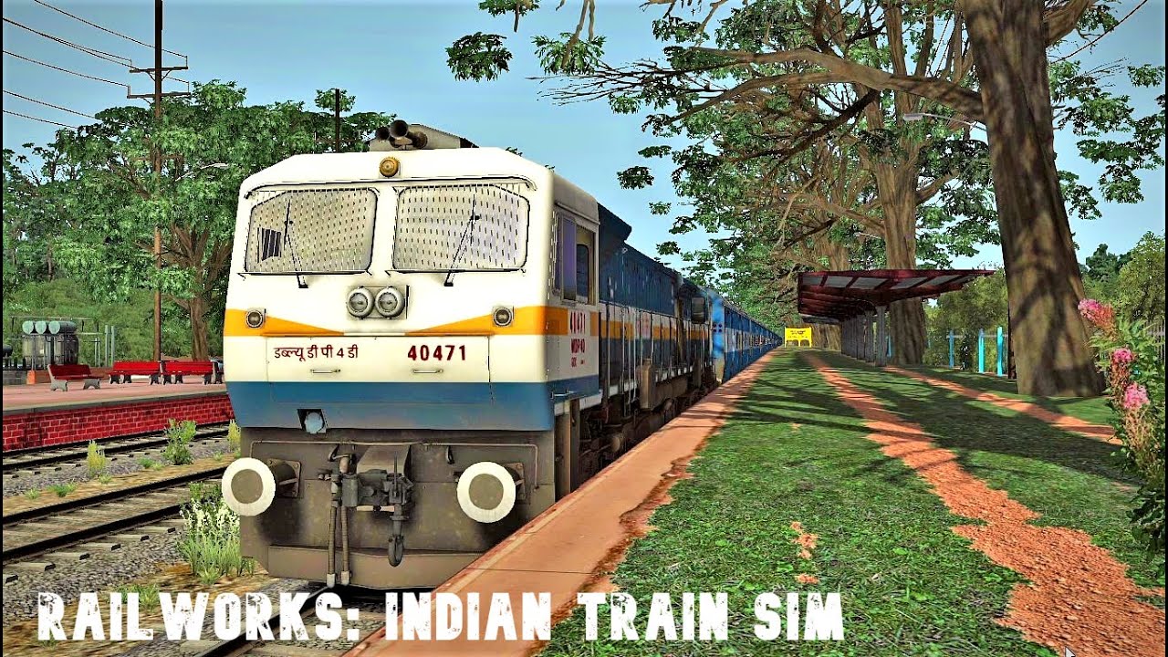Railworks Indian Train Simulator Journey from Subrahmanya Road to ...