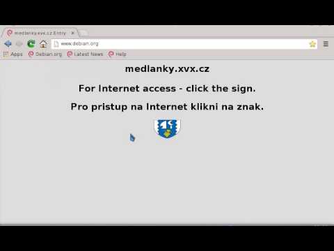 Captive portal using nodogsplash - YouTube