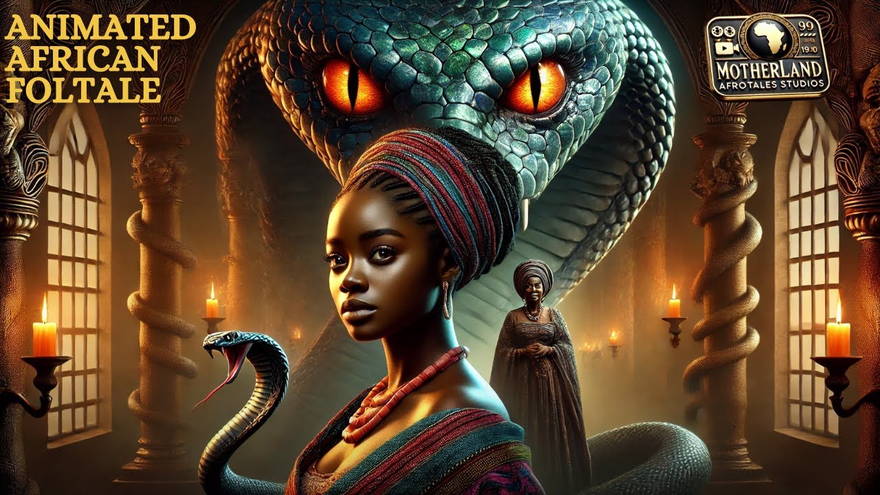 THE WICKED MOTHER-IN-LAW WHO TURNS INTO SNAKE TO ATTACK HER.. ANIMATED ...