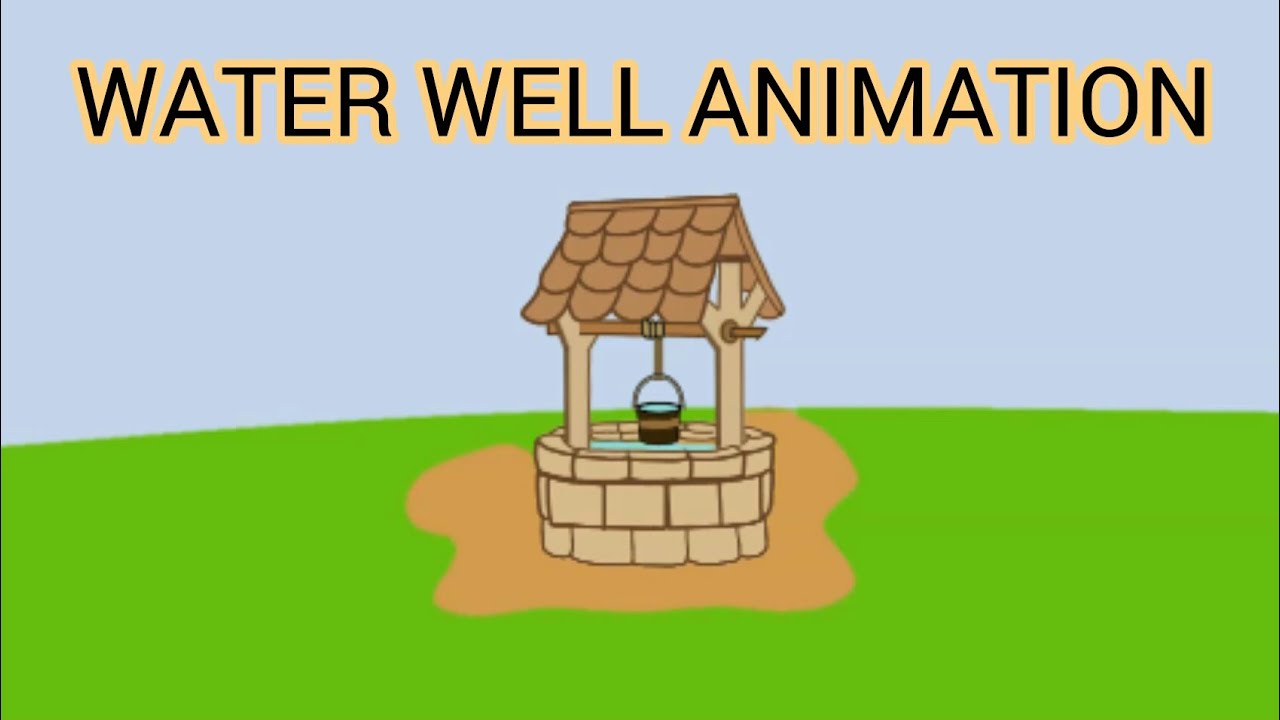 Water Well Animation | Well | Basket | Animation Diary - YouTube