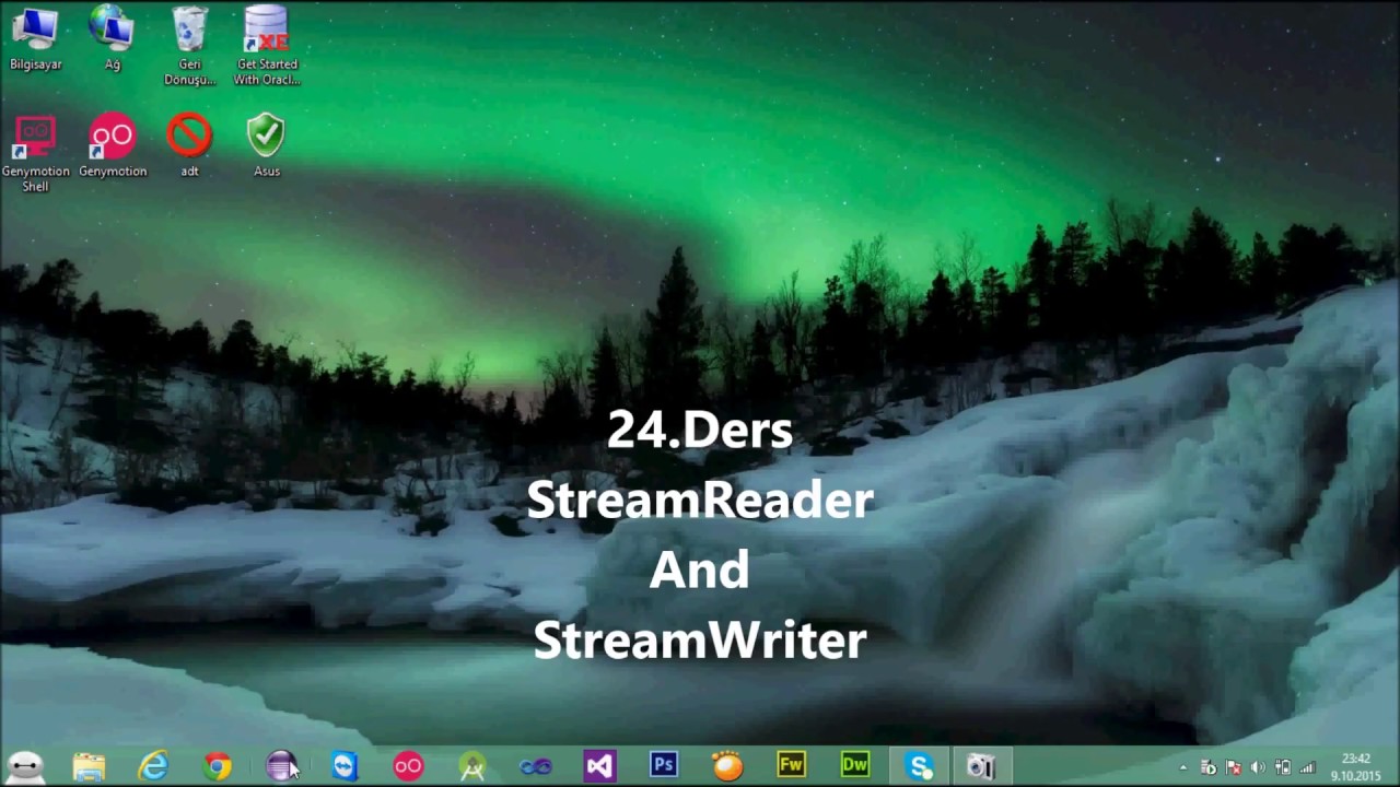 C# 24 Stream Reader ,Stream Writer - YouTube