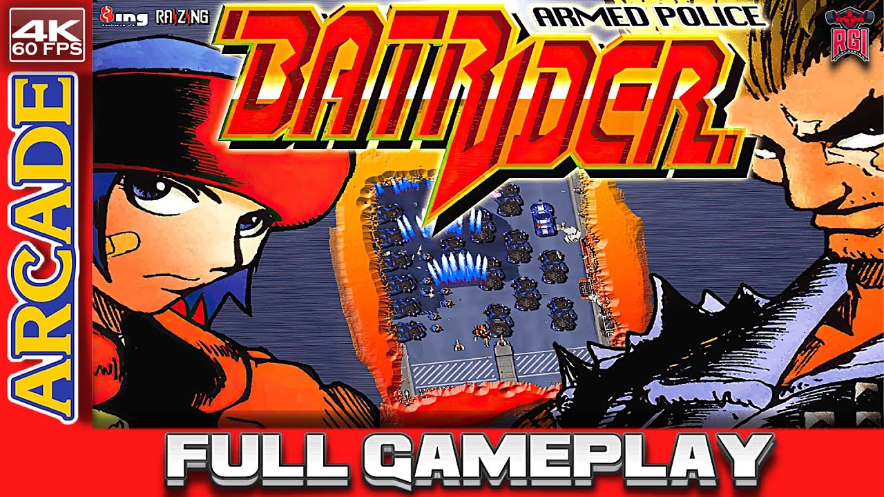 Armed Police Batrider (Arcade)(1998) Full Gameplay in 4K / 60fps #RETRO ...