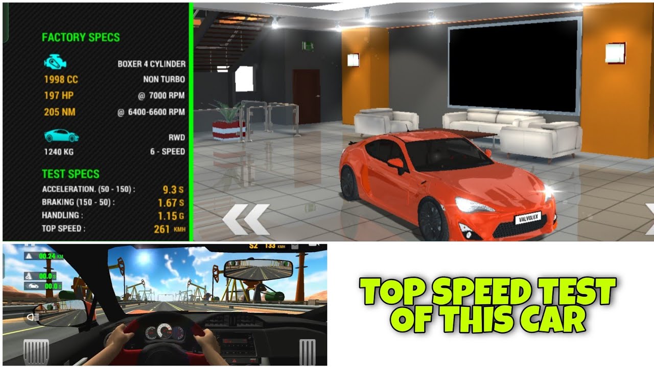 Racing Limits Gameplay : 10th car Top Speed test | Perse Gaming - YouTube