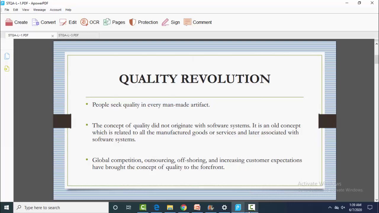 Quality Revolution ! Software quality assurance - YouTube