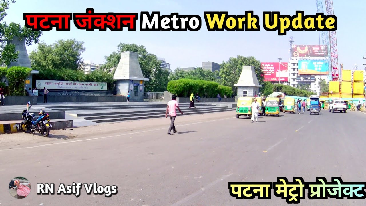 Patna Junction Metro Station Work Process #patnametro #metro # ...