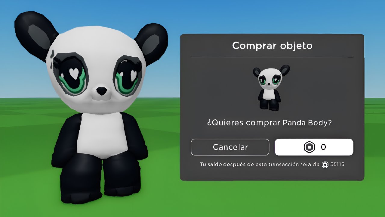 CONSIGUE MINI PANDA GRATIS en ROBLOX! - YouTube