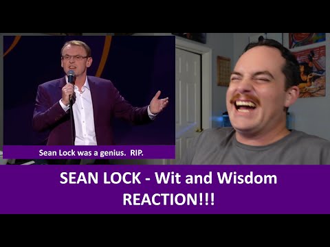 American Reacts The Wit and Wisdom of SEAN LOCK Reaction