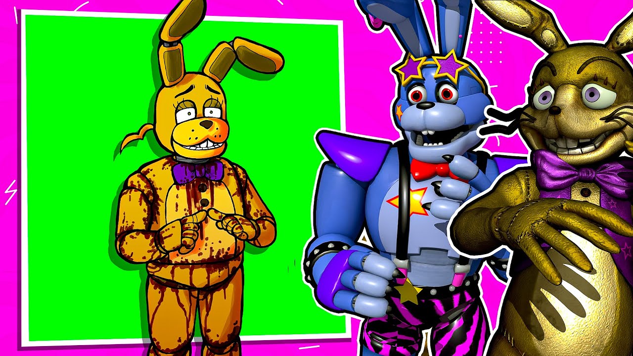 The 5 MOST DISTURBING SPRING BONNIE FAILURES - YouTube
