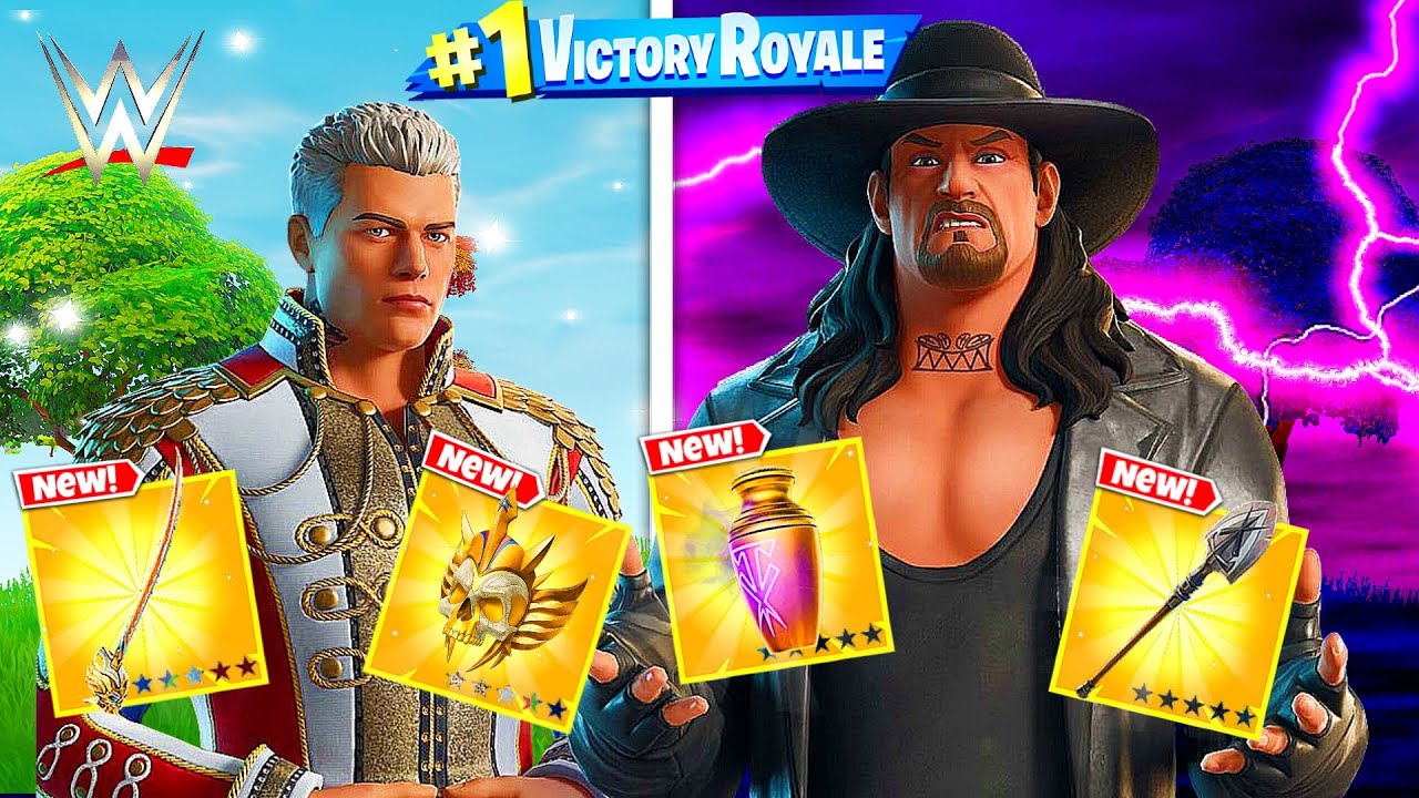 The Undertaker & Cody Rhodes is in Fortnite! - YouTube