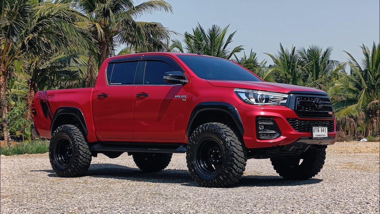 EP 175 : TOYOTA REVO ROCCO ทรงออฟโรด BY AKP CUSTOM WHEELS - YouTube