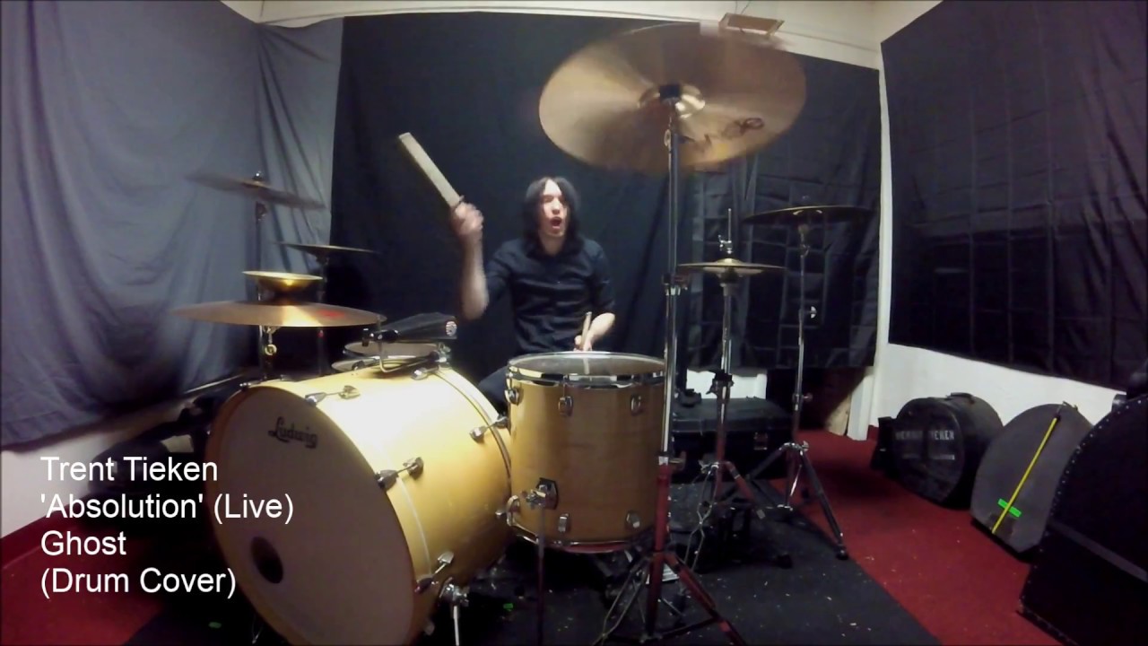 Trent Tieken 'Absolution' (Live) Ghost (Drum Cover) - YouTube
