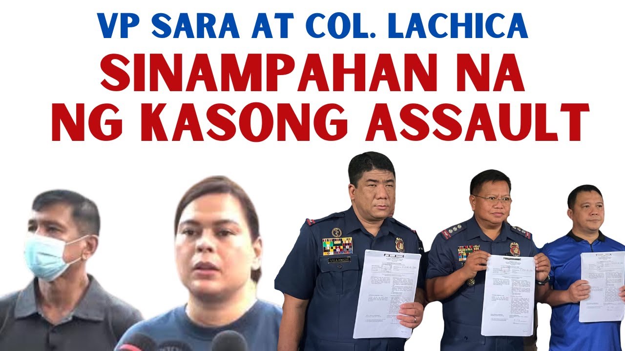 VP SARA AT COL. LACHICA, KINASUHAN NA! - YouTube