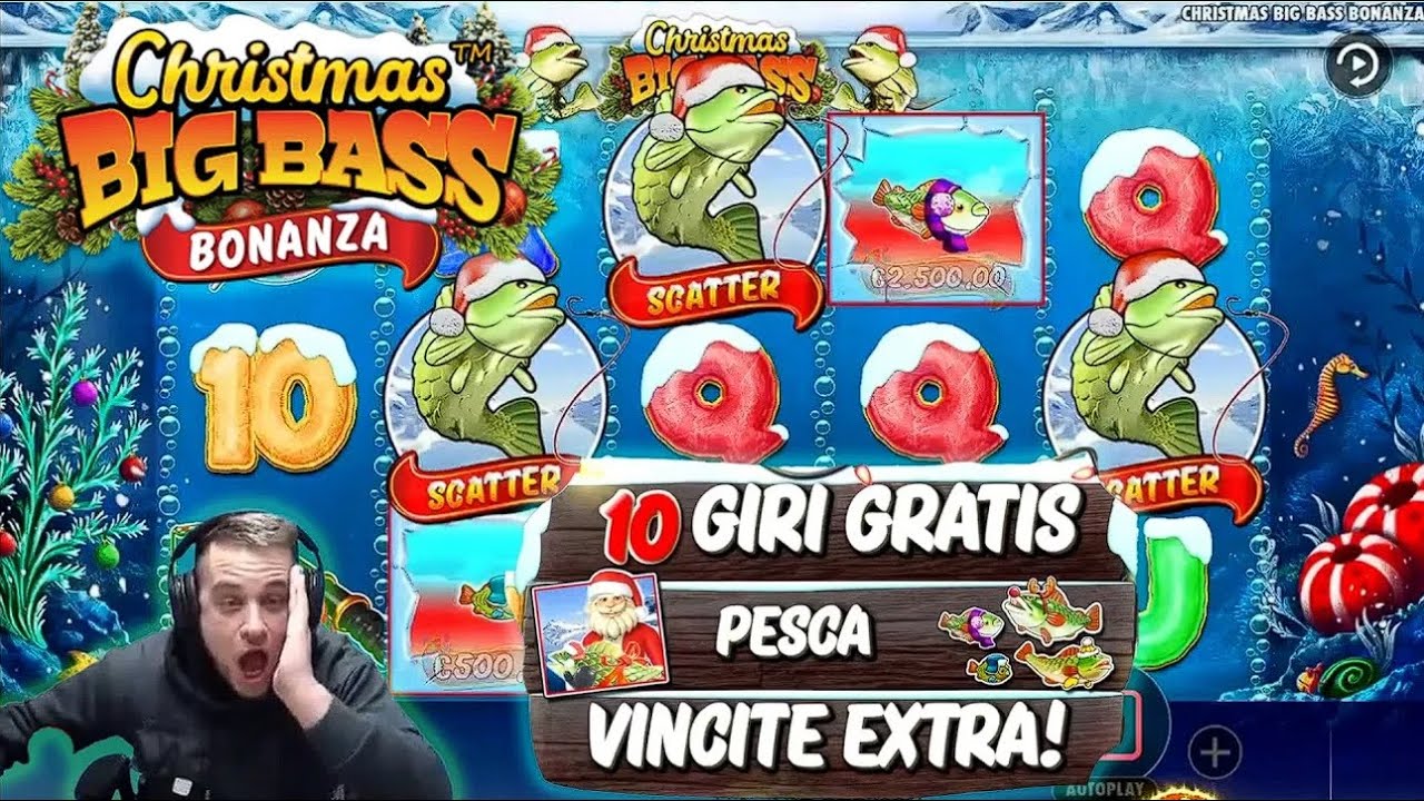 Che botta! alla CHRISTMAS BIG BASS BONANZA 🐟| 🎰COBRA SLOT ONLINE - YouTube